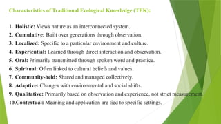 TEK(Indian perspective and western view).pptx