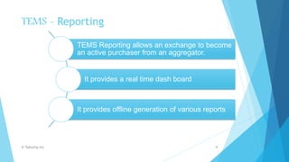 TEMS Reporting | PPT
