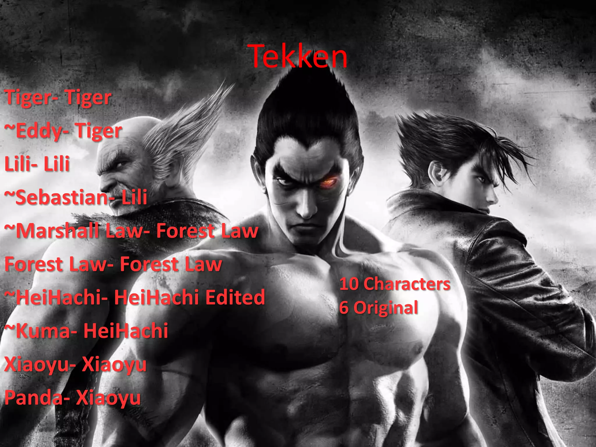 Tekken Custom Chars v2 | PPTX