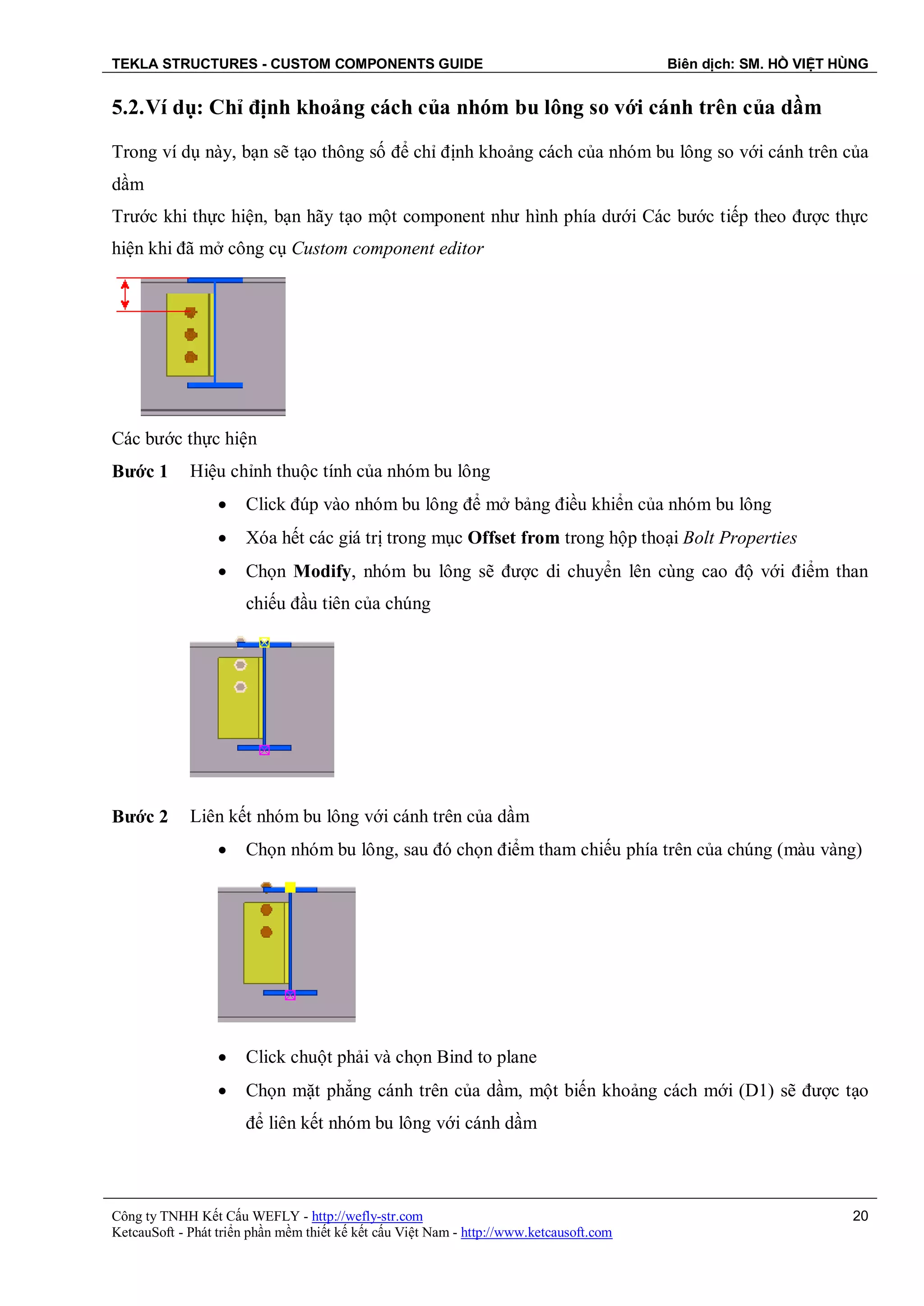 Tekla - Custom Components | PDF
