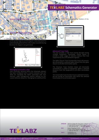 Teklabz schematics generator | PDF