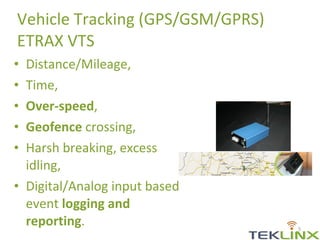 Teklinx Etrax Presentation | PPT