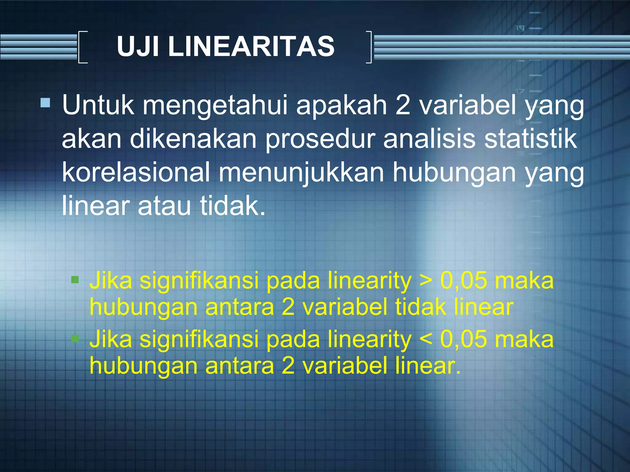 Teknik analisis korelasi regresi | PPTX