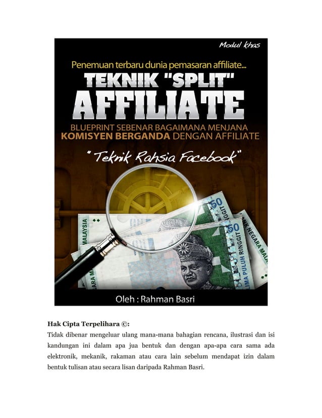 Teknik rahsia facebook | PDF