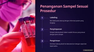 Teknik Pengambilan Darah darah vena pptx | PPTX