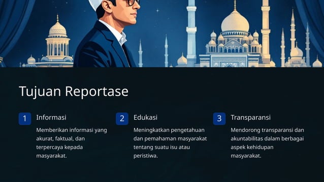 Teknik Reportase Jurnalistik UNTUK PEMULApptx | PPT