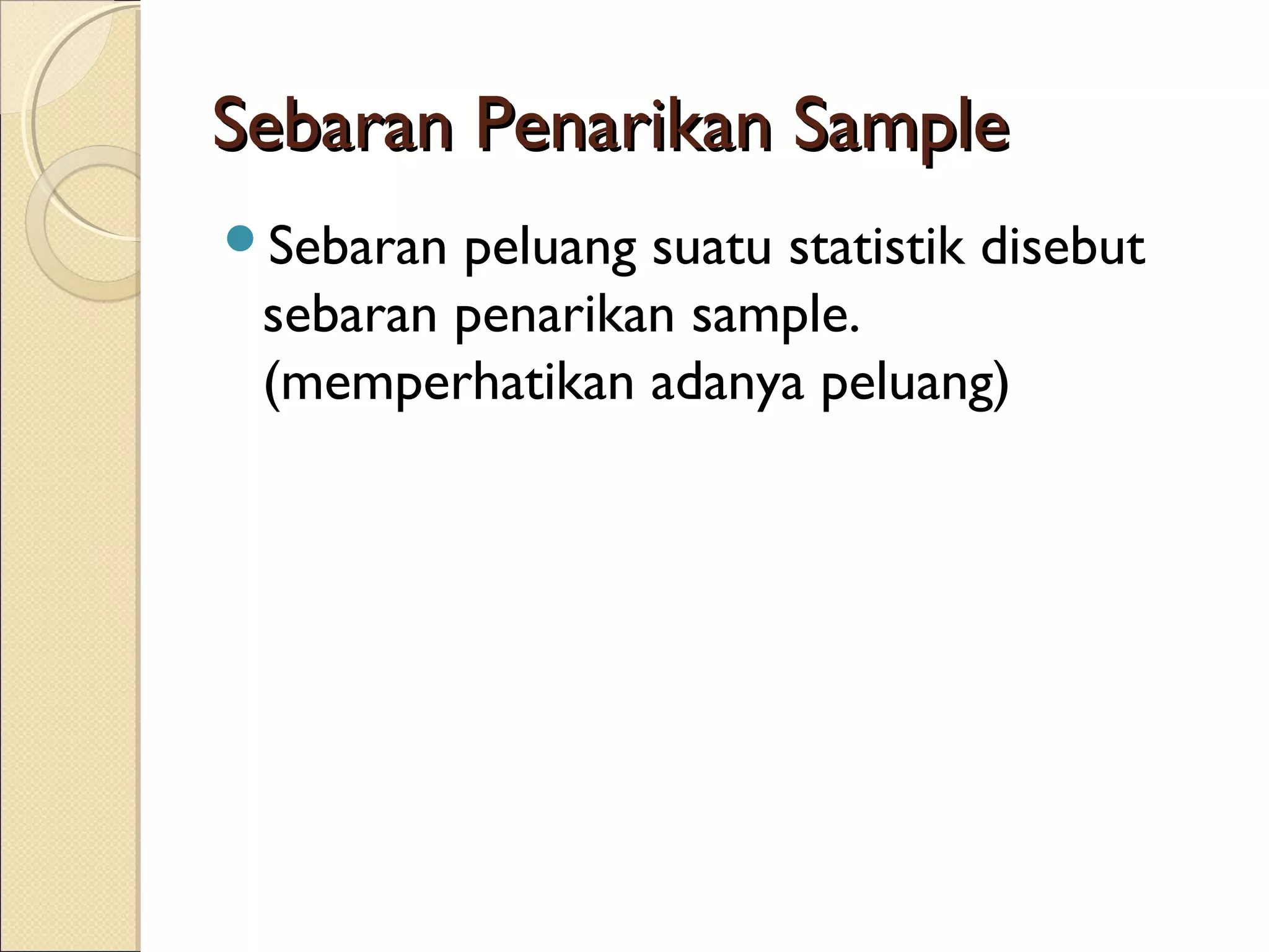 Teknik sampling | PPT