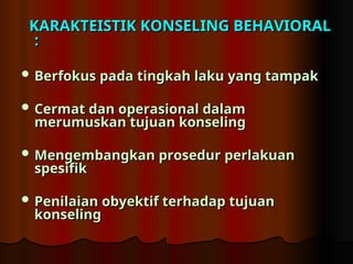 teknik-teknik konseling dalam pendidikan.ppt
