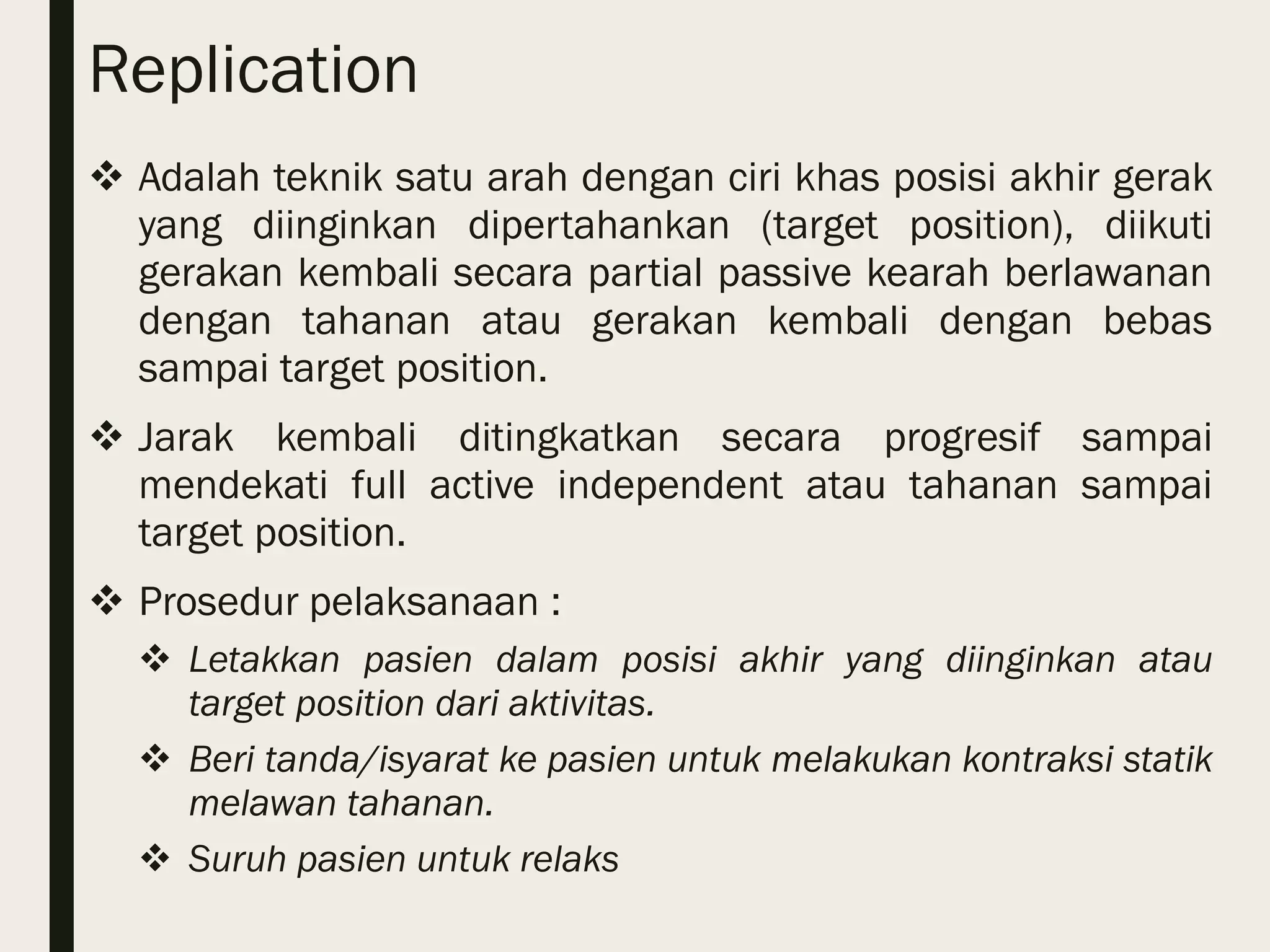 Teknik teknik PNF | PDF