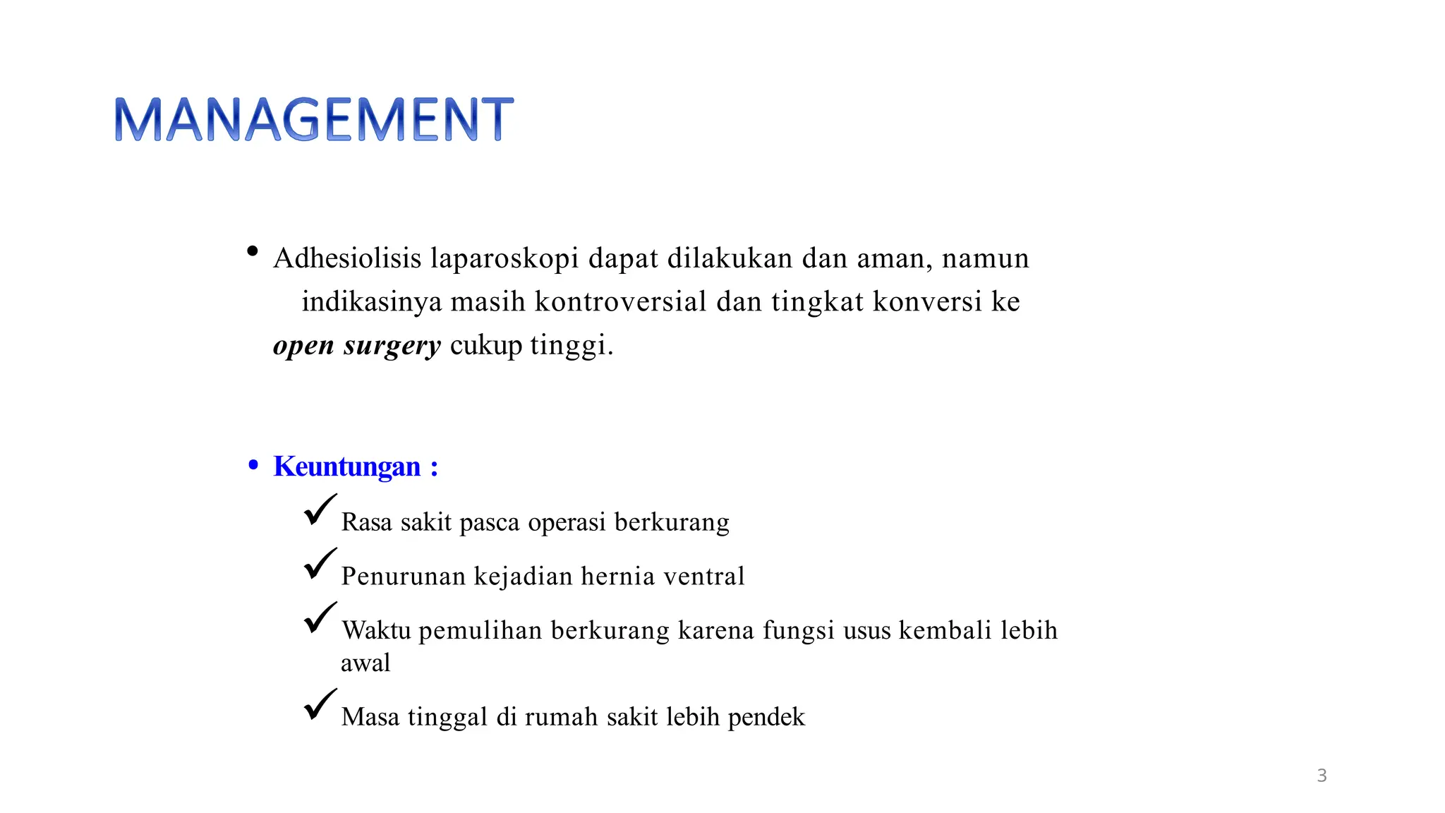Teknik Adhesiolysis pada kasus intraabdominal adhesion.pptx