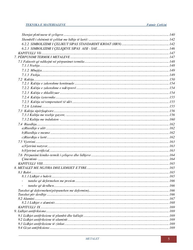 TEKNIKA E MATERIALEVE | PDF