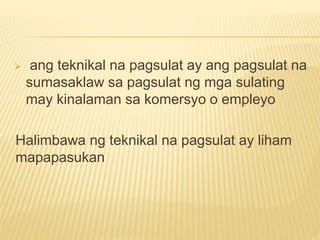 Teknikal na Pagsulat.pptx