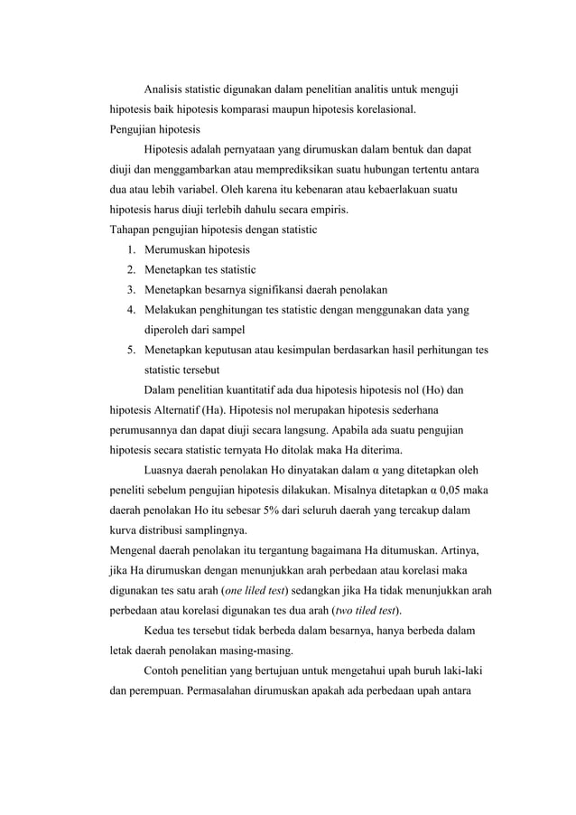 Teknik analisis data kuantitatif dan kualitatif | DOCX