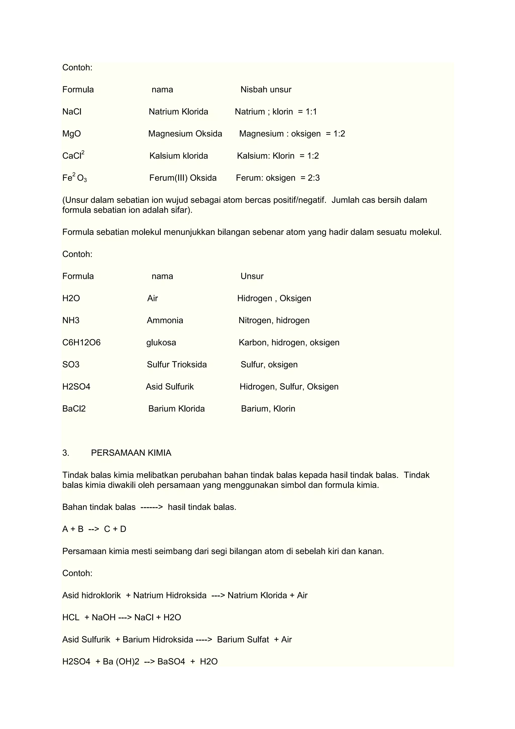 Teknik asas kimia | DOCX