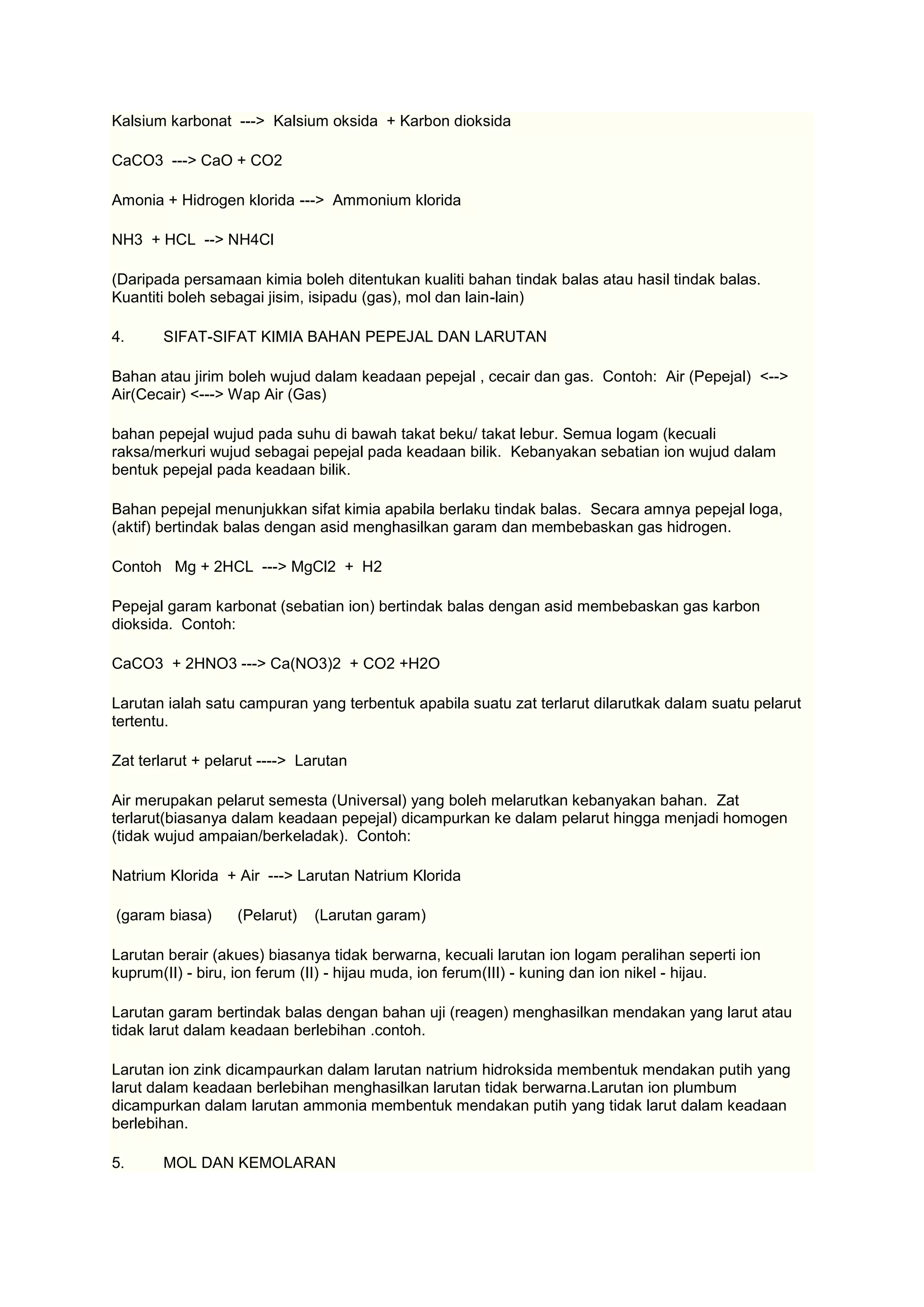 Teknik asas kimia | DOCX