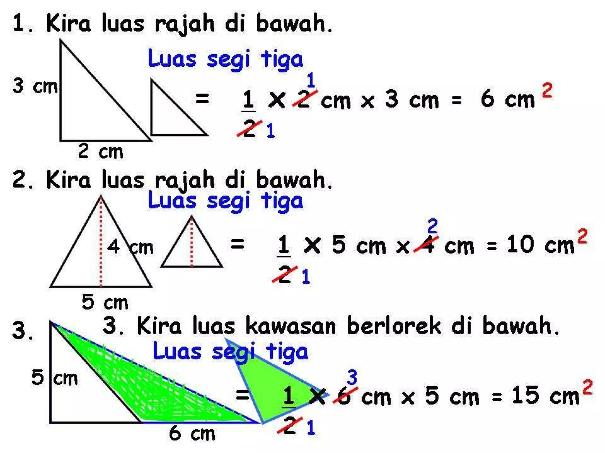 Teknik asas perimeter dan luas | PPT