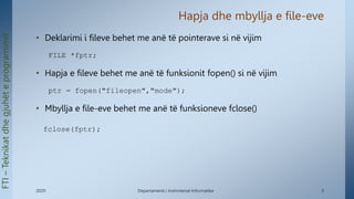 Teknikat dhe Gjuhët e Programimit_l10.pptx