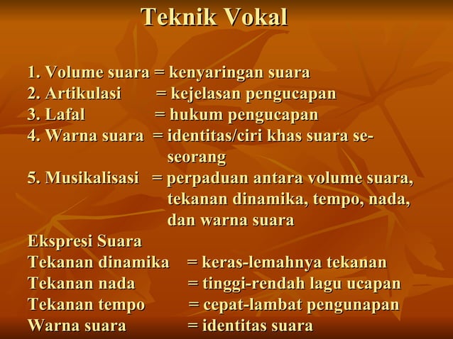 Teknik membaca puisi | PPT