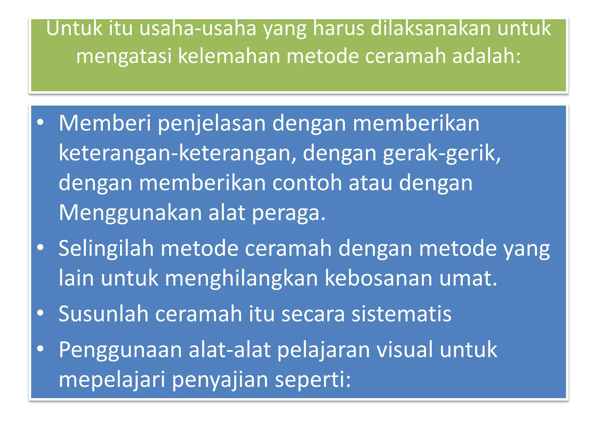 Teknik berceramah | PPTX