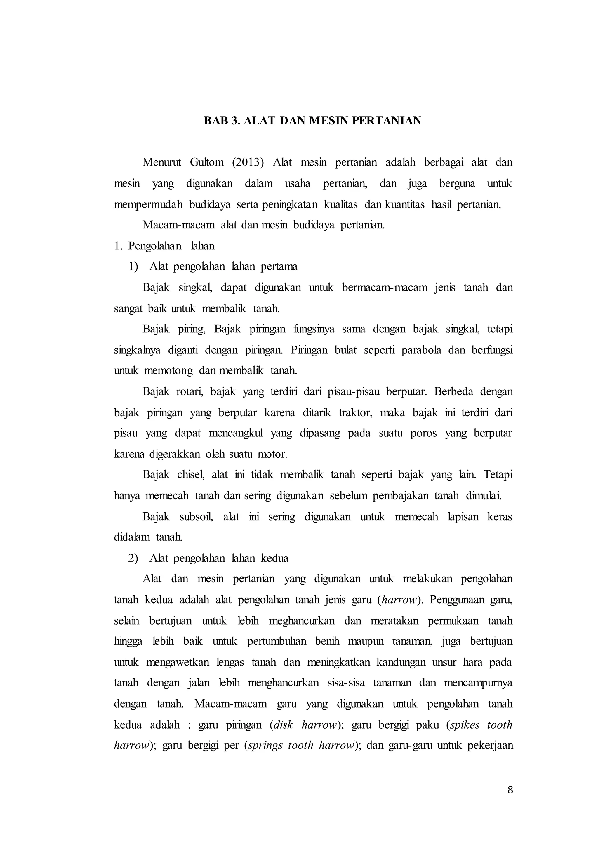 Teknik budidaya tanaman pangan | DOCX