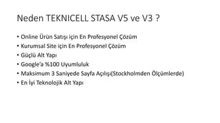 Türk CMS Sistemi STASA V5 | PPTX