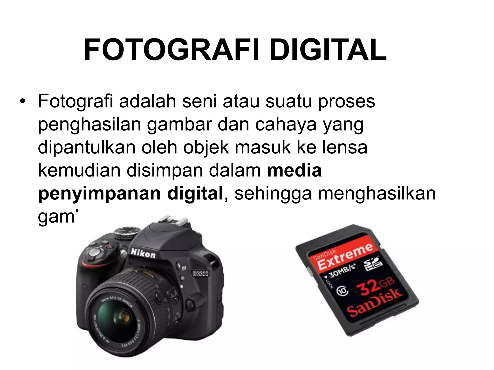 Anatomi DSLR Camera | PPTX