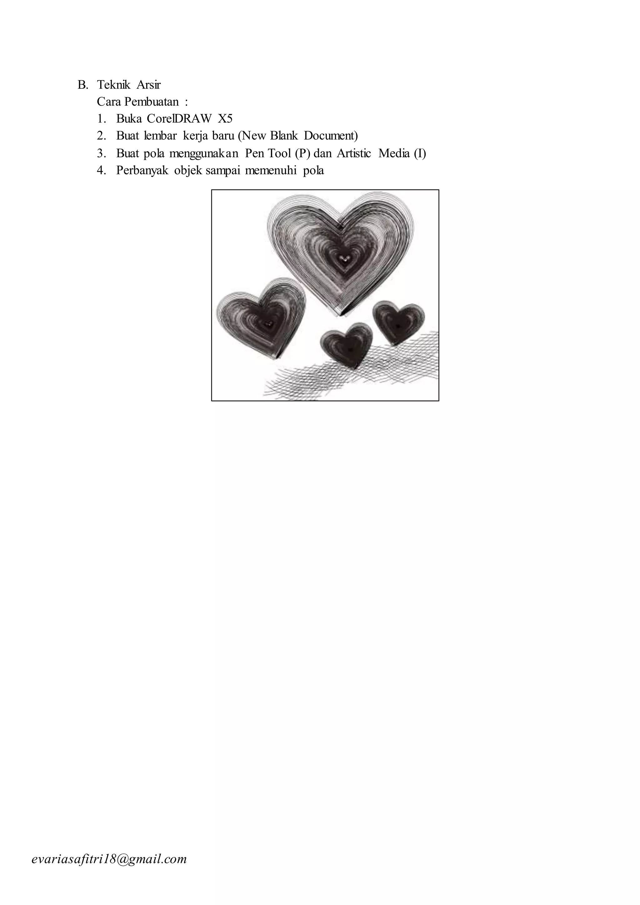 Teknik dasar gambar bentuk | DOCX