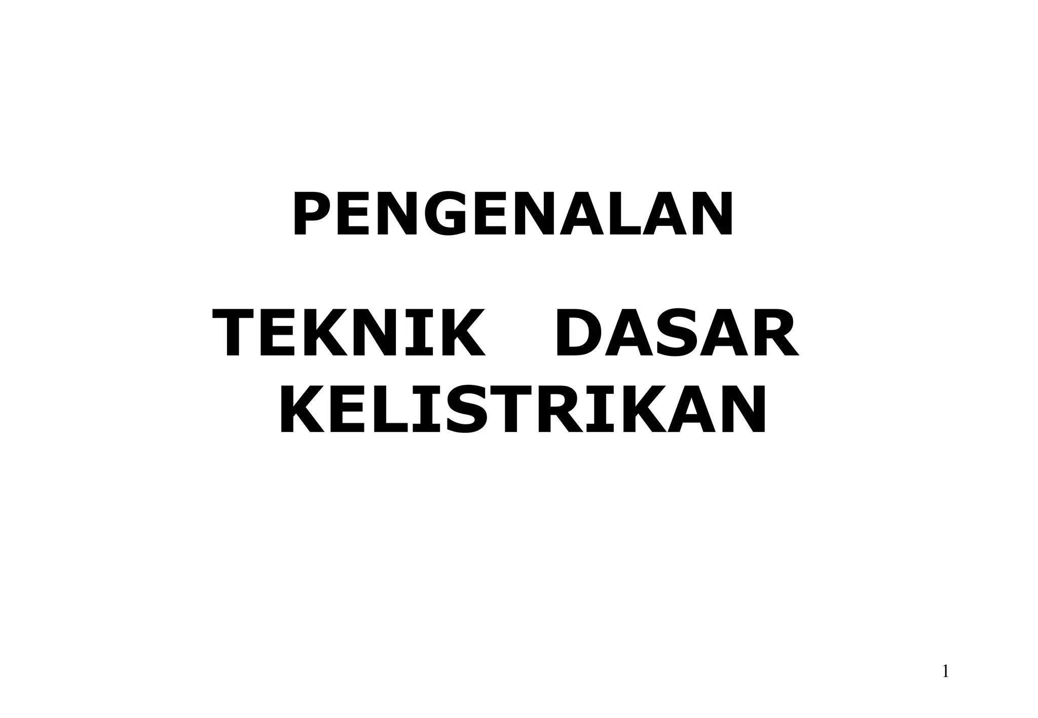 teknik dasar listrik.ppt