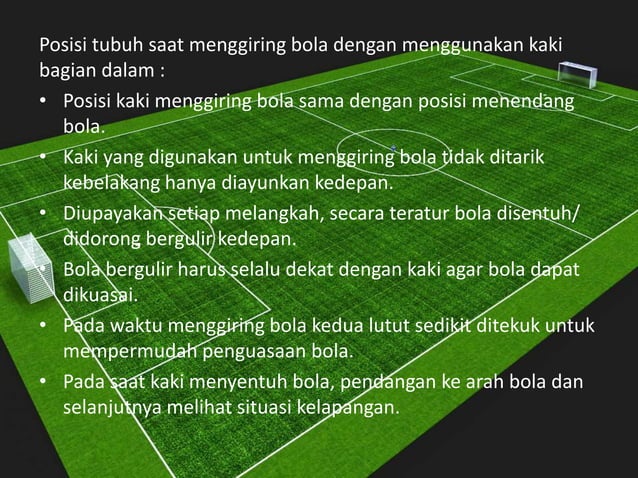 Teknik Dasar Sepak Bola | PPTX