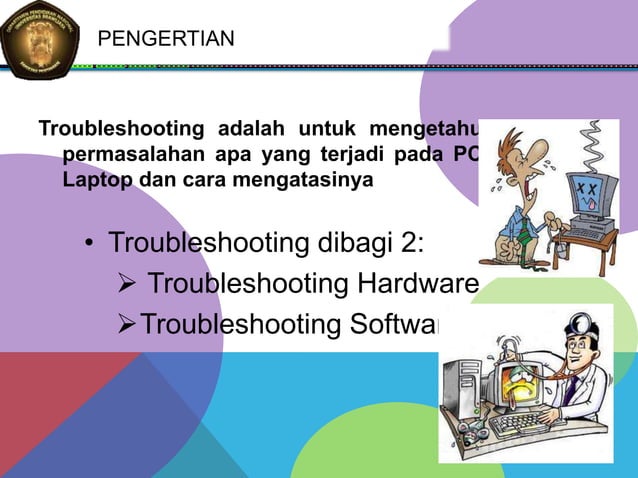 Teknik dasar troubleshooting | PPTX