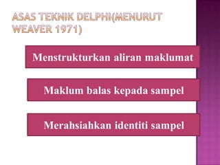 Teknik delphi | PPTX