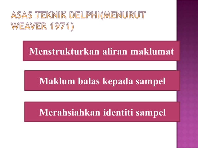 Teknik delphi | PPTX