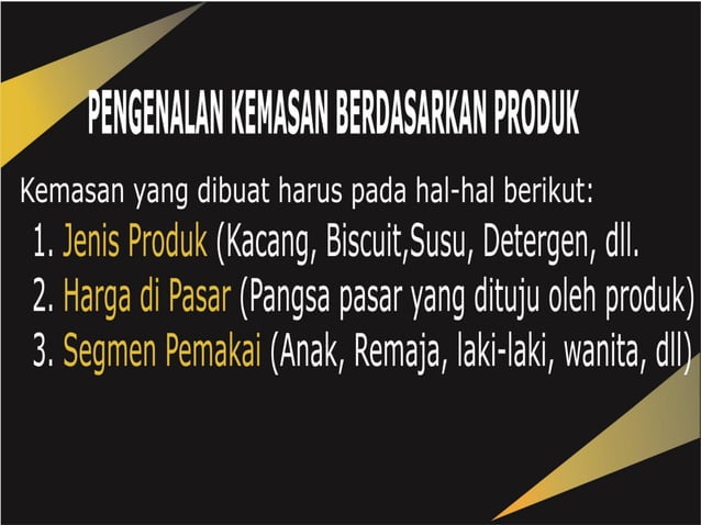 Go Modern Level 2 - Teknik Desain Kemasan yang Baik Untuk Produk UMKM ...