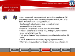 Teknik download file | PPTX