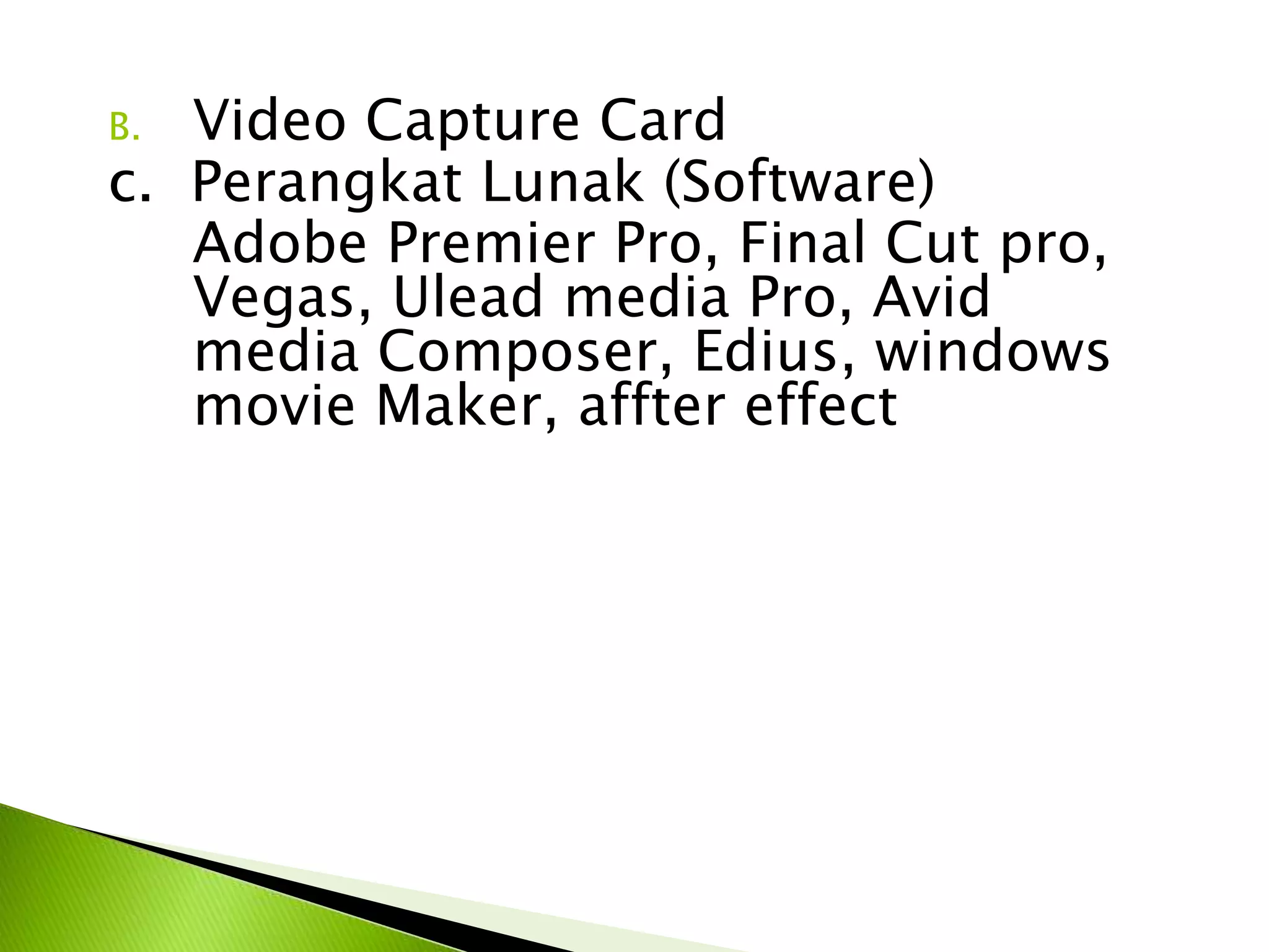 Teknik editing, animasi dan multimedia part 6 | PPTX