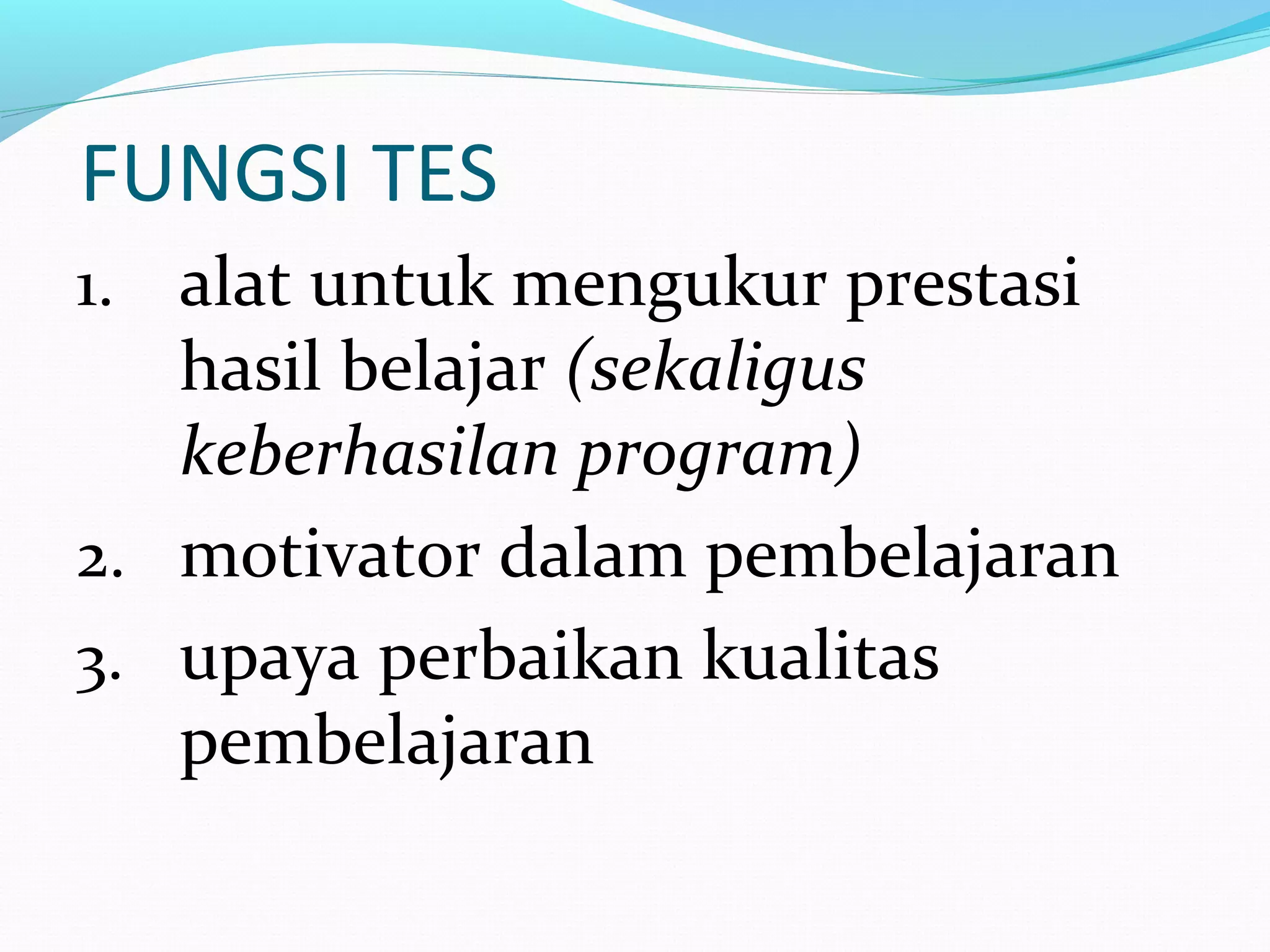 Teknik ev tes | PPT