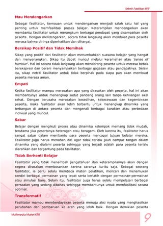 Teknik fasilitasi | PDF
