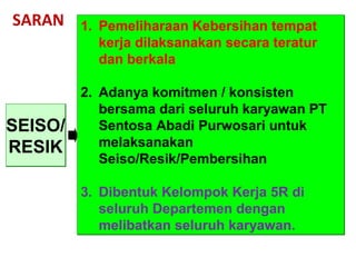 Teknik Implementasi 5 s 5r seiso | PPT