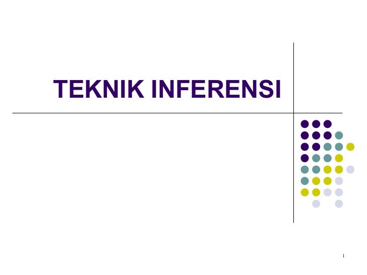 Teknik inferensi