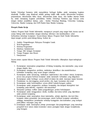 Teknik informatika | PDF | Free Download