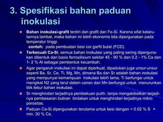 Inokulasi for casting | PPT