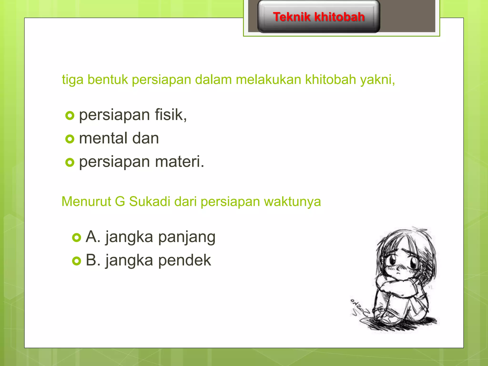 Teknik Khitobah | PPTX