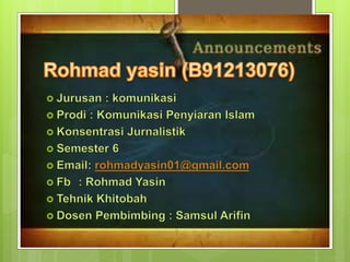 Teknik Khitobah | PPTX