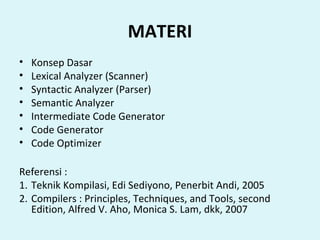 Teknik kompilasi | PPT