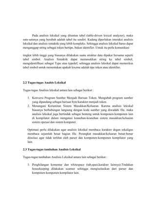 Teknik kompilasi | DOC