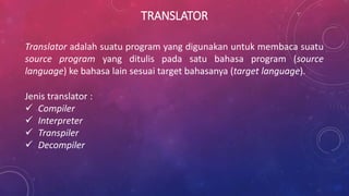 Teknik kompilasi | PPT