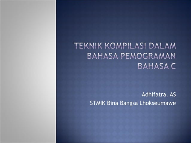 Compiler dan Interpreter | PPT