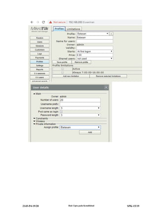 Pembahasan UKK TKJ paket 4 tahun 2020 | PDF