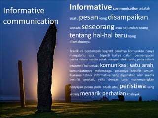 Teknik komunikasi dasar | PDF