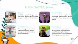 TEKNIK MACA GURITAN PINTAR BAHASA JAWA .pptx | Free Download